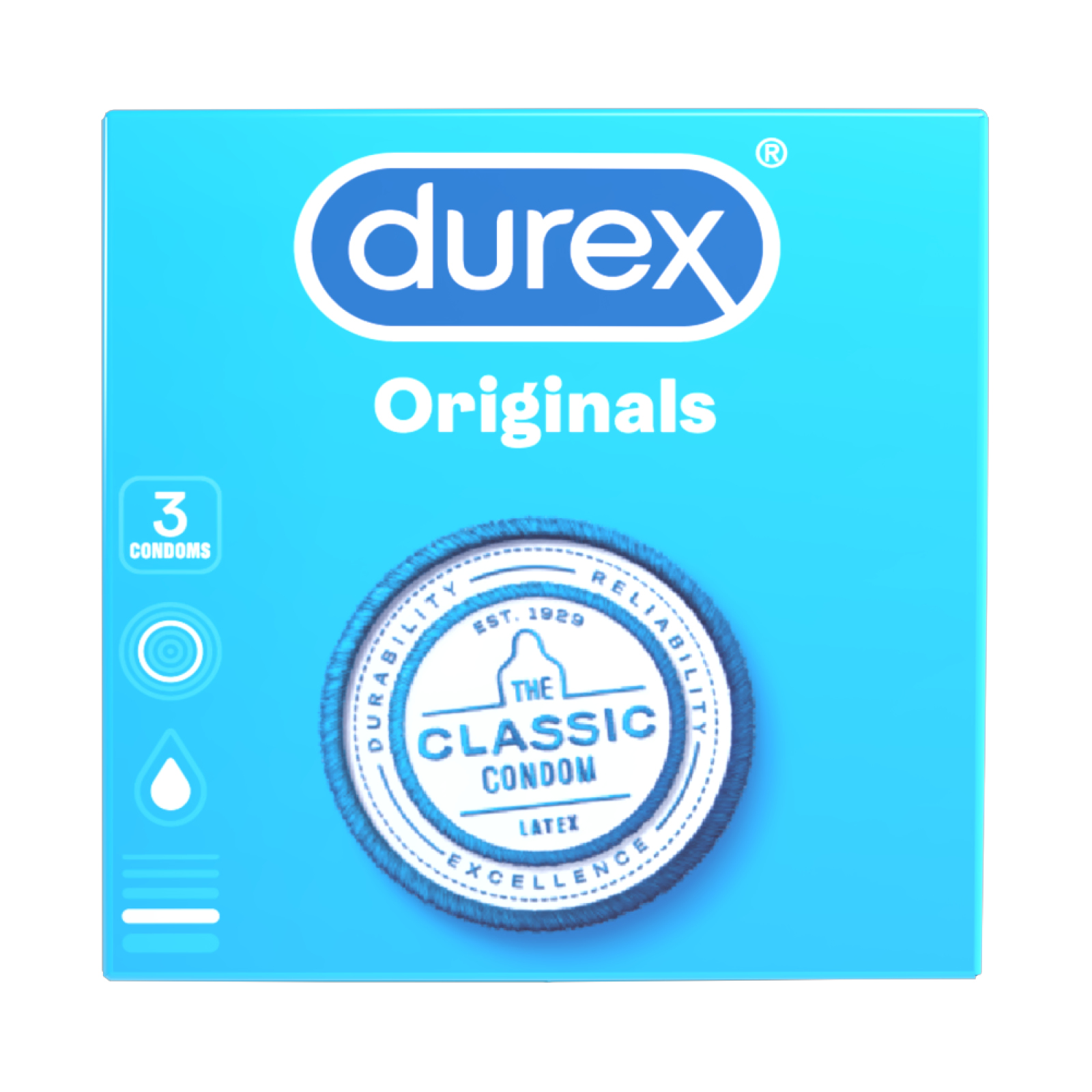 Kondom Durex classic 3 komada - Pharmeria.hr