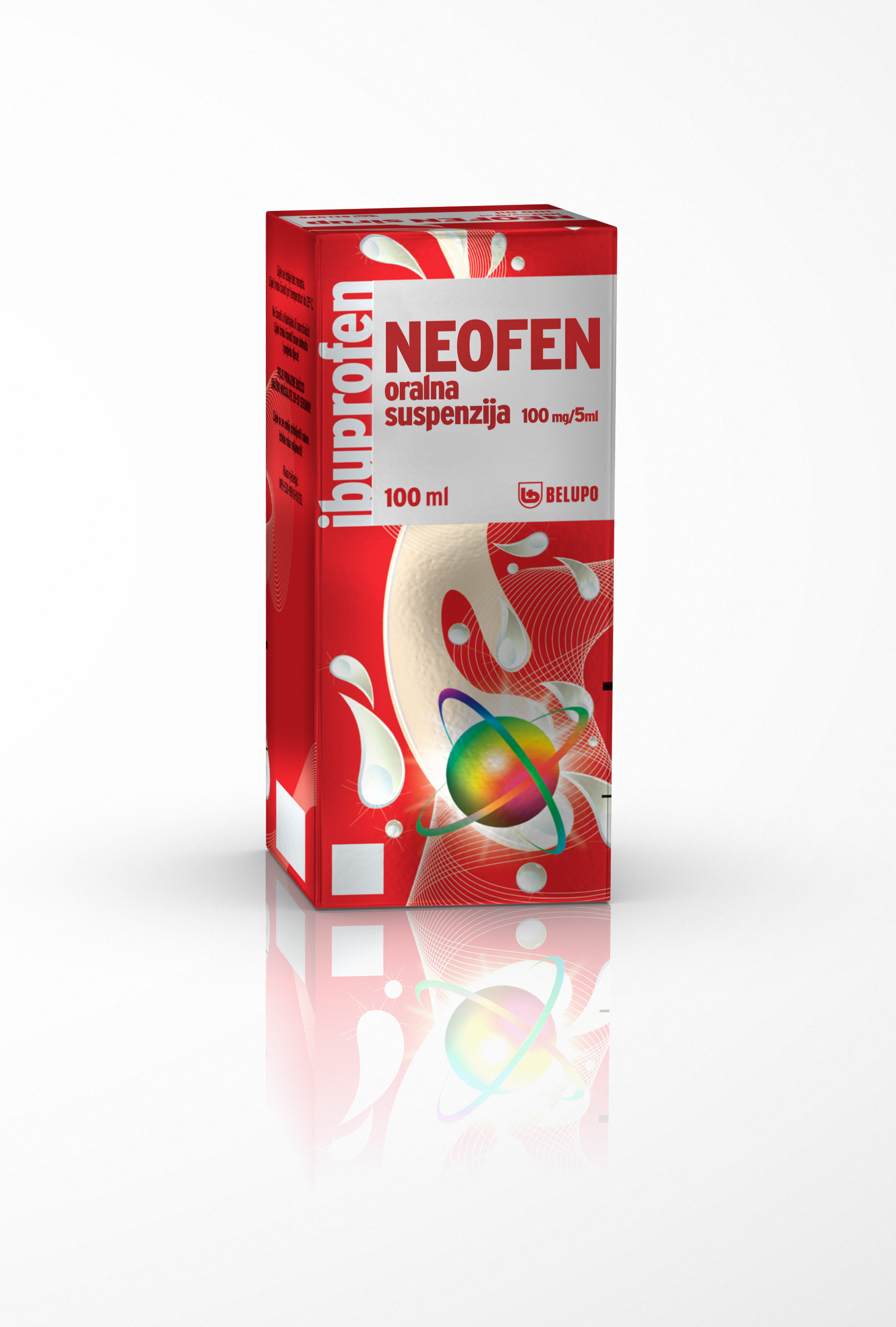 Neofen oralna suspenzija 100 ml - Pharmeria.hr