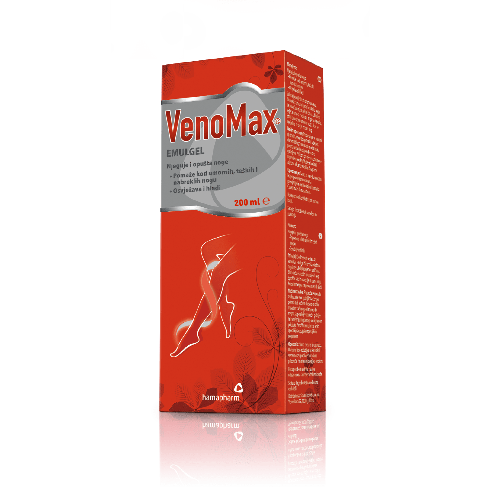 VenoMax emulgel 200ml - Pharmeria.hr