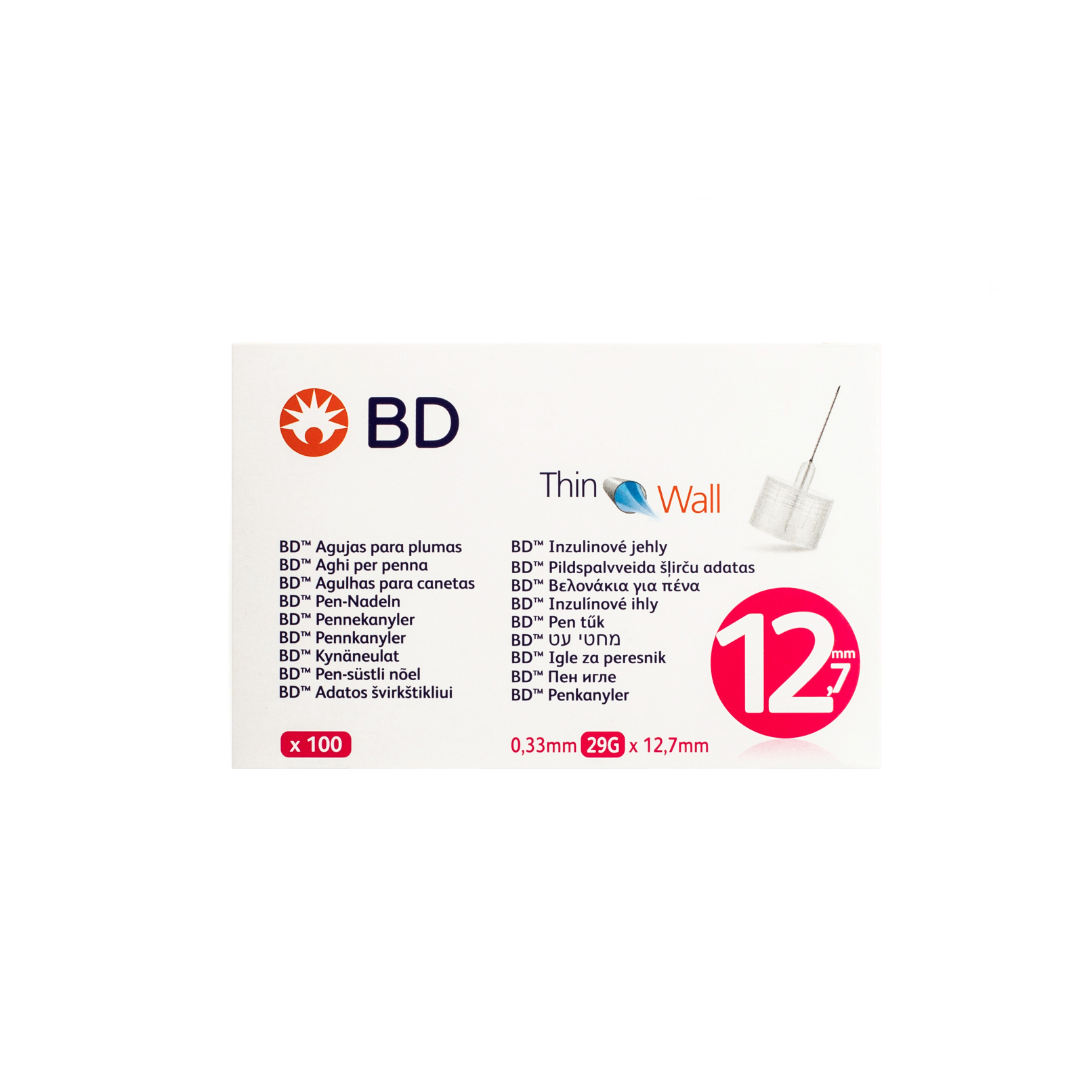 Micro-fine BD Plus pen igle 12,7mm 29G - Pharmeria.hr