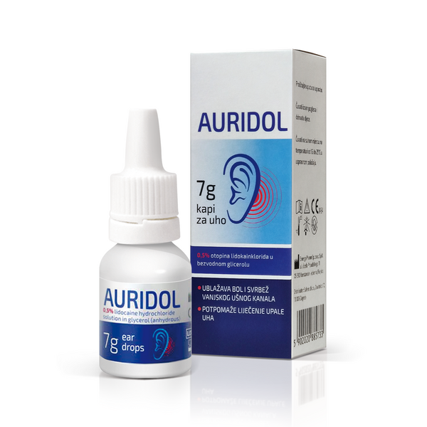 Auridol kapi za uho - Pharmeria.hr