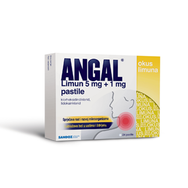 Angal limun pastile - Pharmeria.hr