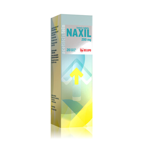 Naxil šumeće tablete 20x200mg - Pharmeria.hr